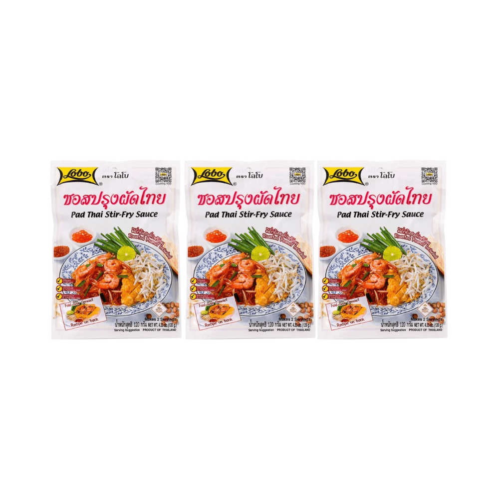 Lobo Thai Thai Stir-fry Sauce 120g x 3 packs – Xihaha Oriental Food & Gifts